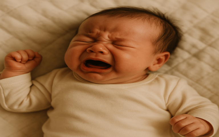 Baby Crying in Sleep but Not Awake? Causes & What to Do